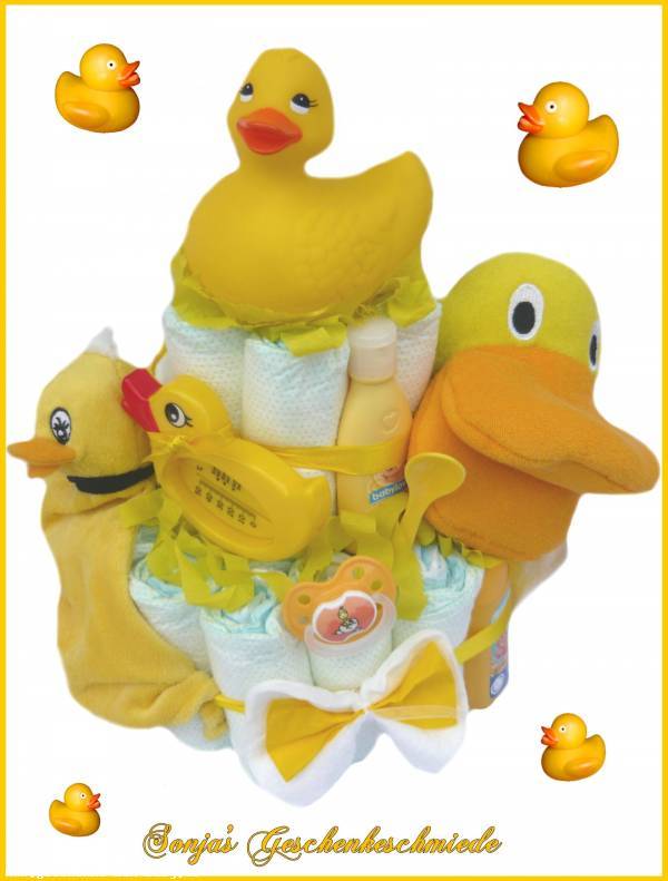 Windeltorte Ente groß